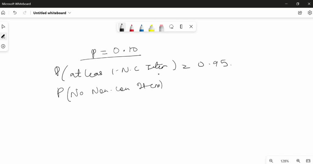 A control chart for the fraction nonconforming is to be established ...
