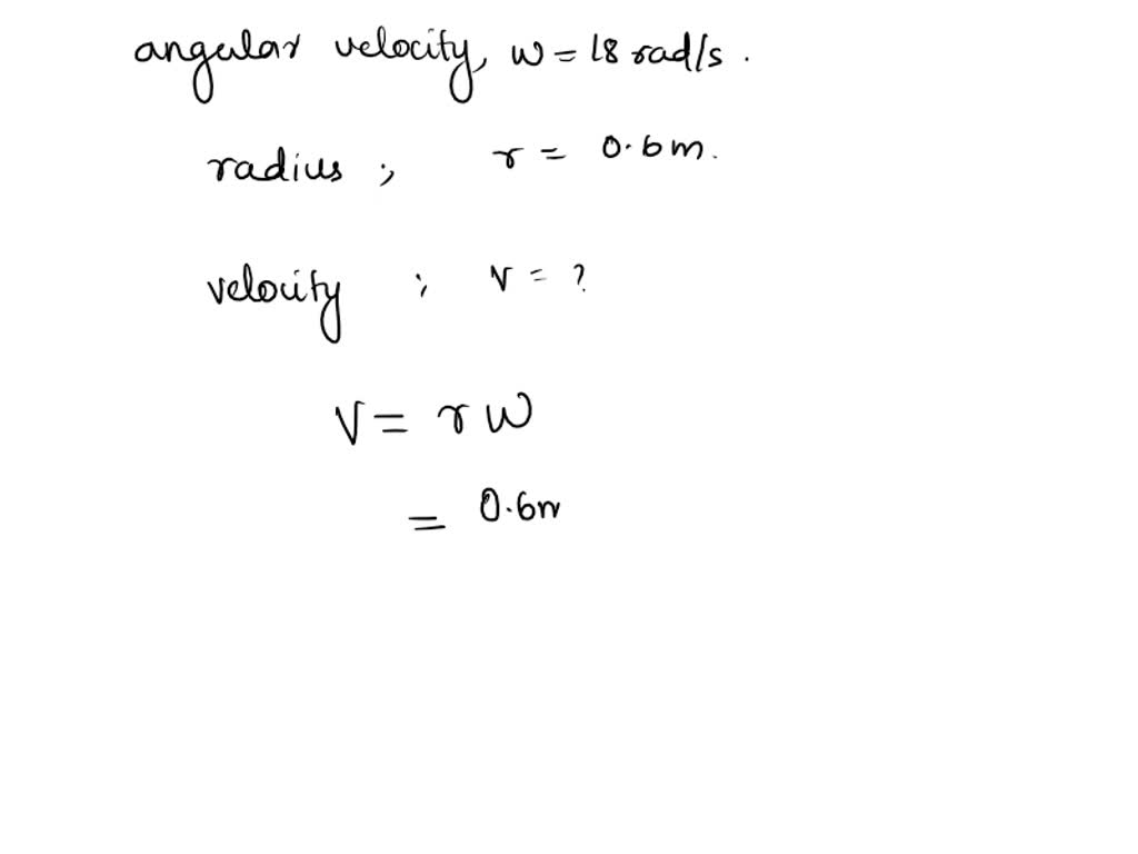SOLVED: The wheel rolls without slipping with an angular velocity of Ï ...