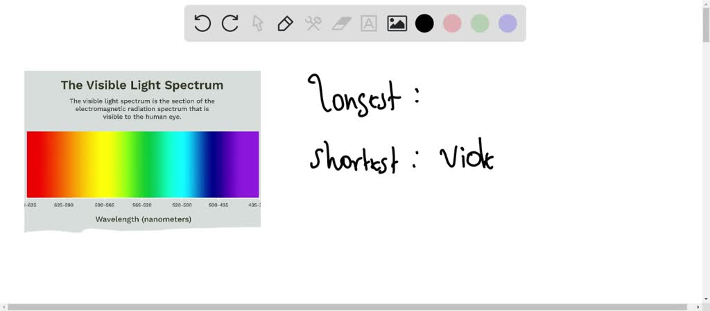 SOLVED: Which object reflects light with the longest wavelength? a ...