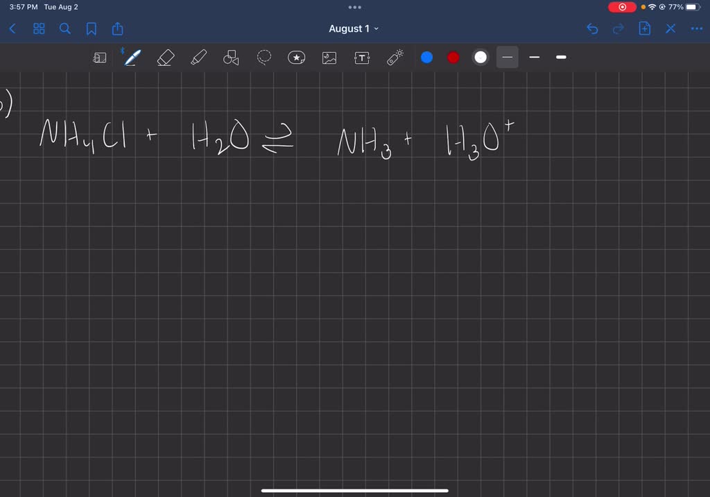 SOLVED: Part A Aniline C6H5NH2 has Kb = 4.2 x 10-10. The pH of a 0.100 ...