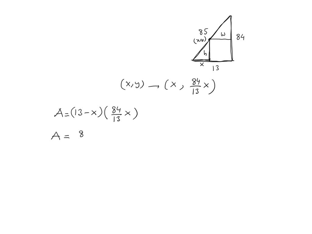 SOLVED: Determine the dimensions of the rectangle of largest area that can be inscribed in the ...