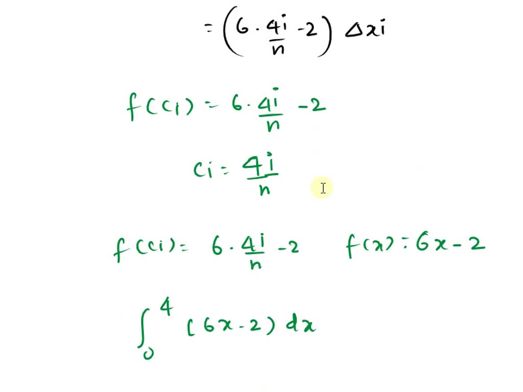 SOLVED: The limit of the Riemann sum can be expressed as a definite ...