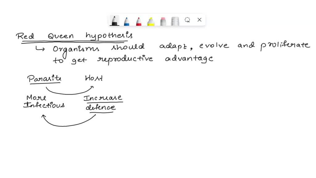 SOLVED: What are 3 examples of the Red Queen Hypothesis?
