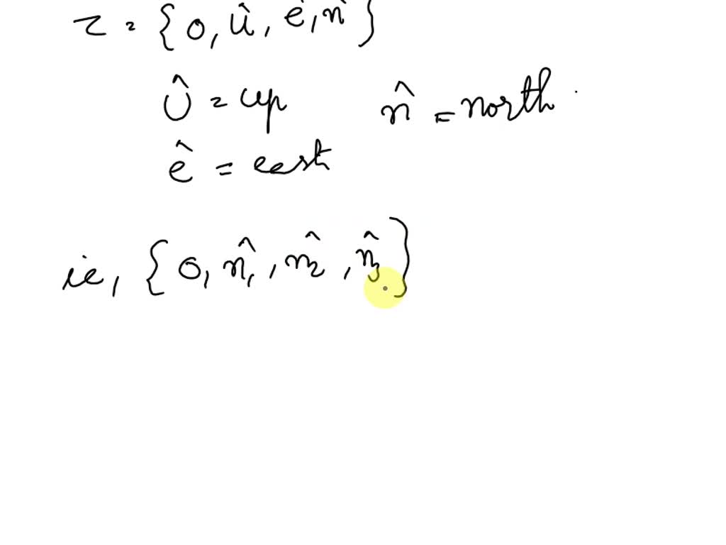 SOLVED: Let N=O be an inertial, non-rotating reference frame with its ...