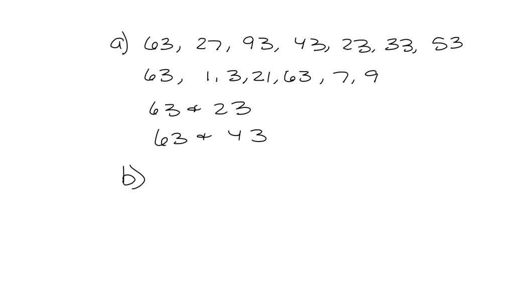 SOLVED: identify the numbers which are co-prime to the first number in ...