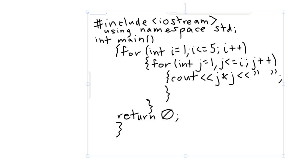 Solved 02 Write C Program Using Loop Statement To Print The Following Pattem 1 2