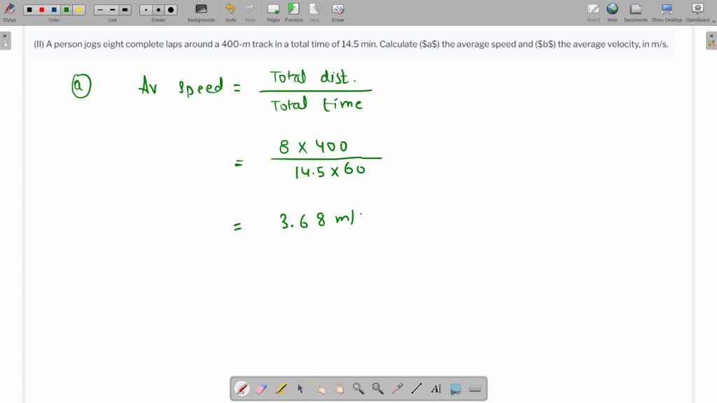 II A Person Jogs Eight Complete Laps Around A 400 m SolvedLib II A Person Jogs Eight Complete Laps Around A 400 m SolvedLib