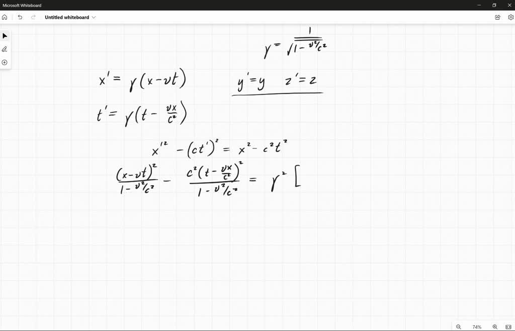 SOLVED: According to special relativity, an object moving with velocity v undergoes ...