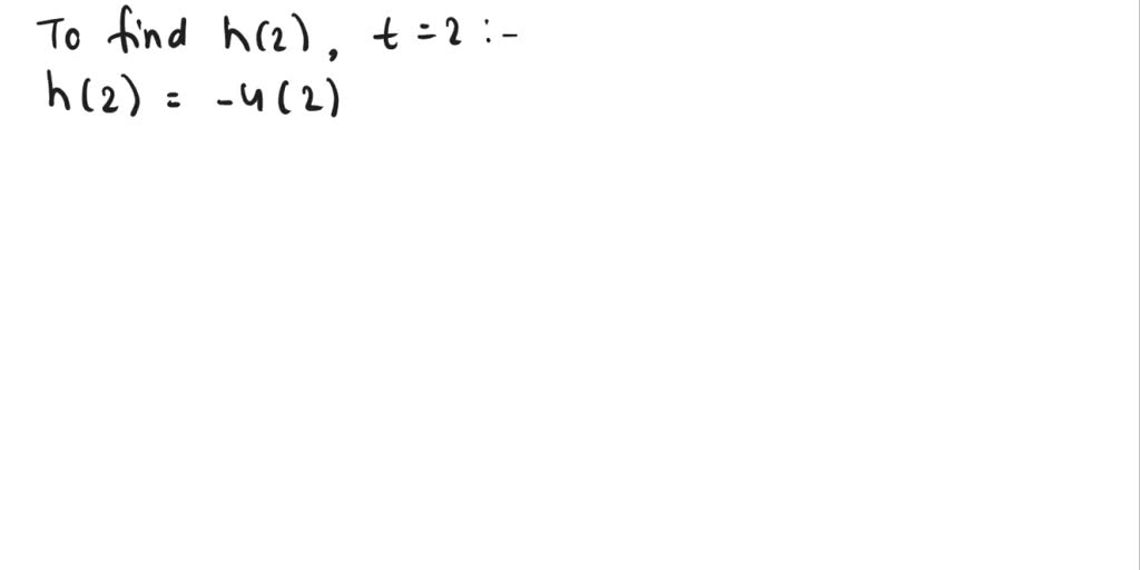 The height of a bottle rocket, in meters, is given by h(t) = -4t^2 ...