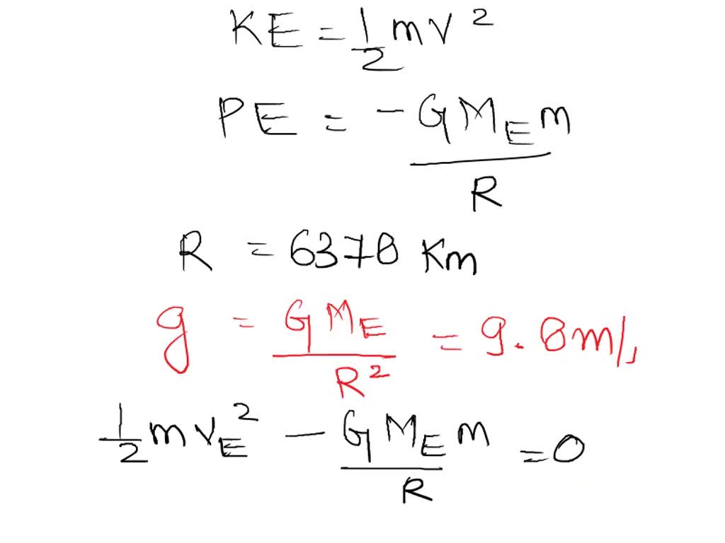 SOLVED: 3. Given the formula of the kinetic energy of a particle m with ...