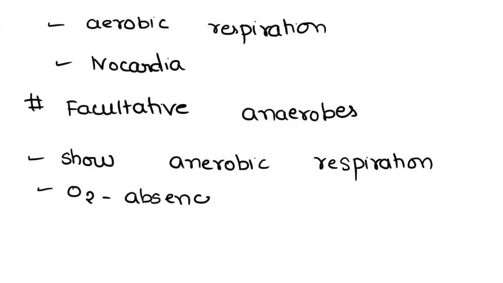 [CH-11-05] Compare obligate aerobes, facultative anaerobes, obligate ...