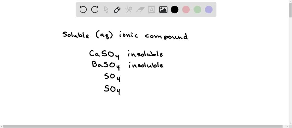 SOLVED: Based on the solubility rules, which of the following should be ...