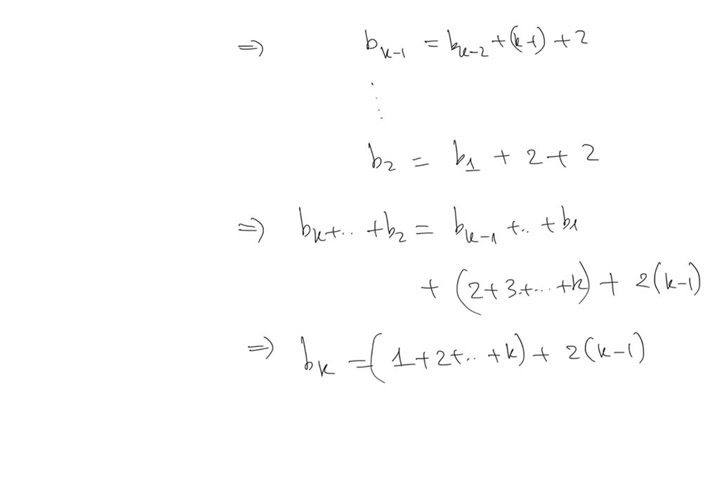Solved Use Iteration To Guess An Explicit Formula For The Sequence And 2520