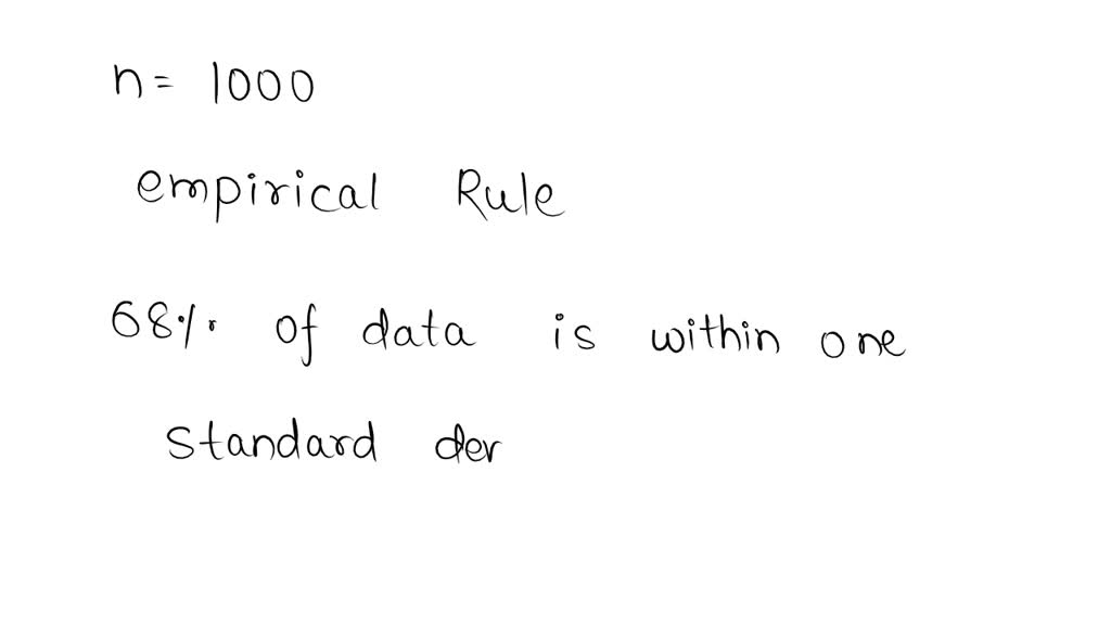 SOLVED: Consider a total of 1,000 people. If it was said that within 1 ...
