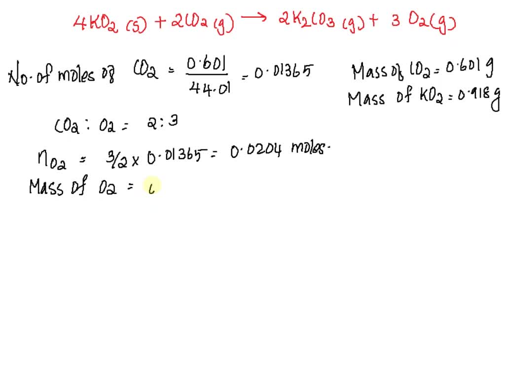 SOLVED: The following reaction can be used to convert carbon dioxide to ...