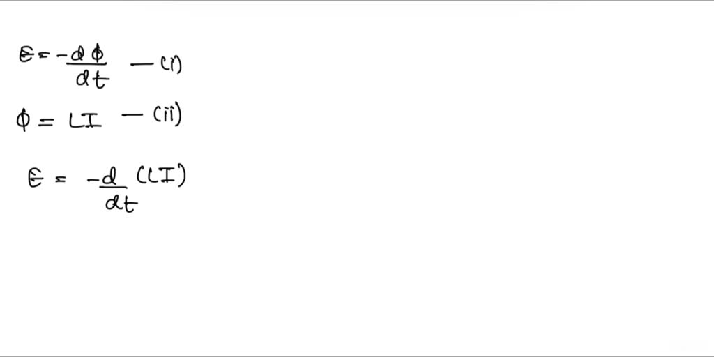SOLVED: By using Faraday's Law of Induction, find the equation of electromotive force generated ...