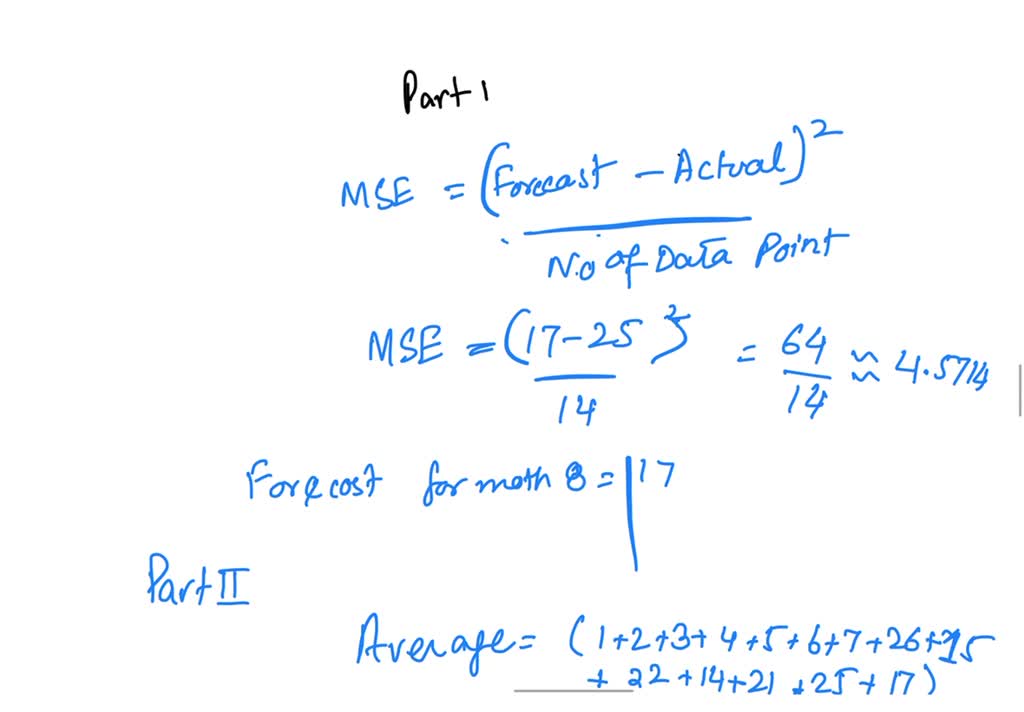 Consider the following time series data: 1 2 3 4 5 6 7 26 15 22 14 21 ...