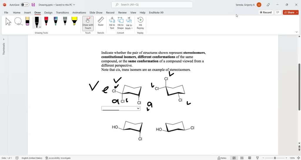 SOLVED: Indicate whether the pair of structures shown represent ...