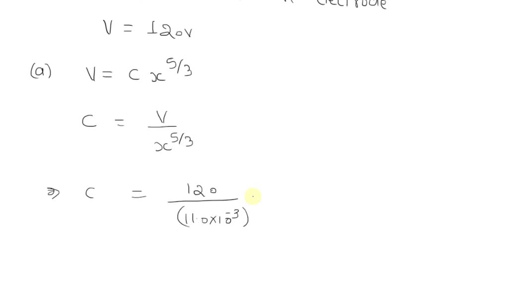 SOLVED: 2) A vacuum tube diode consists of concentric cylindrical ...