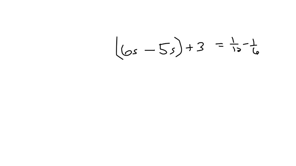 SOLVED: Translate and solve: Three more than the difference of 6s and ...