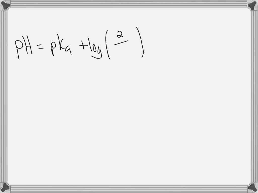 SOLVED: To what extent does the pH of a buffer solution differ from the ...