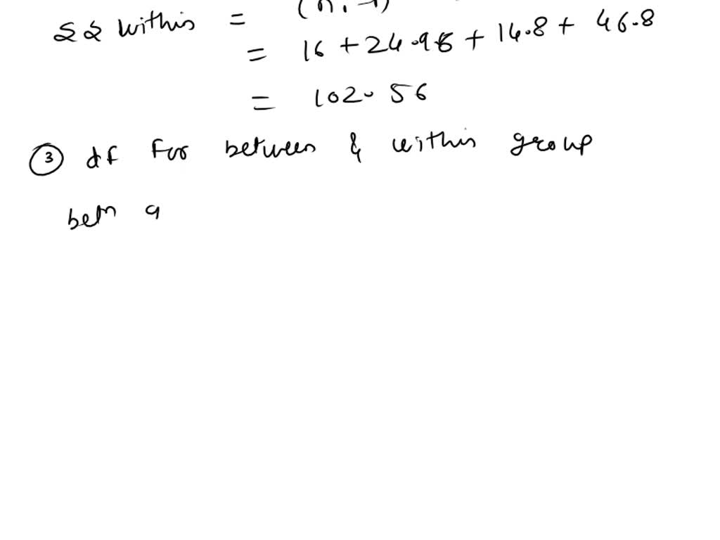 SOLVED: Create an Excel file that contains detailed ANOVA calculations, using the Hardwood ...