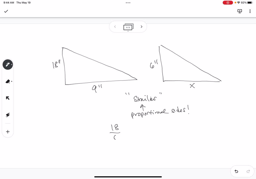 SOLVED: A sporting goods store sells triangular team pennants in two ...
