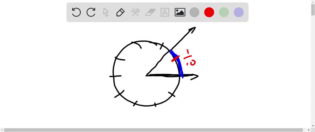 SOLVED: An angle is shown three times below; each time with a circle of a different size ...