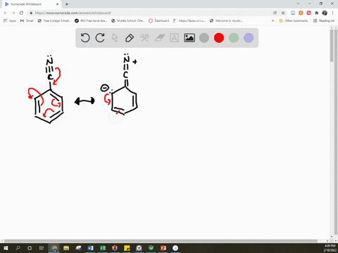 Draw the resonating structures of benzonitrile 63626