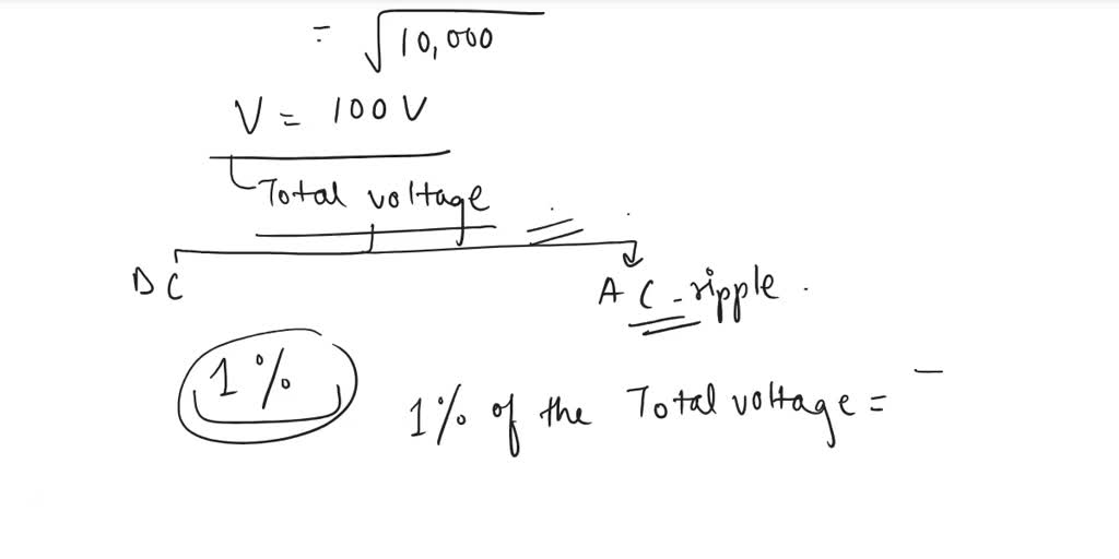 1. Design a full wave rectifier power supply, ( Draw the complete circuit) with 60Hz, 15 Vrms ...