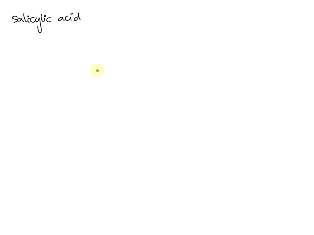 Solved Draw An Expanded Lewis Structure For Salicin Salicylic Acid