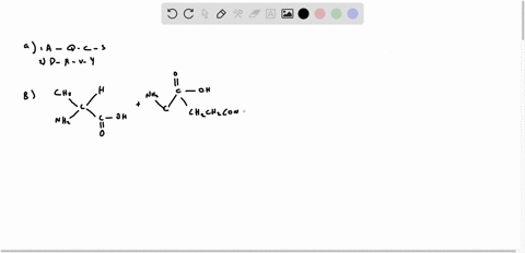 For each tetrapeptide [1] Ala-Gin-Cys-Ser; [2] Asp-Arg-Val-Tyr: a. Name ...