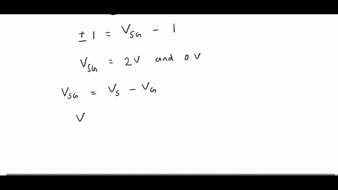 *5.48. The output characteristics for a PMOS transistor are...