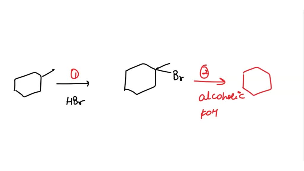 SOLVED: Identify the reagents necessary to accomplish each of the transformations shown below ...