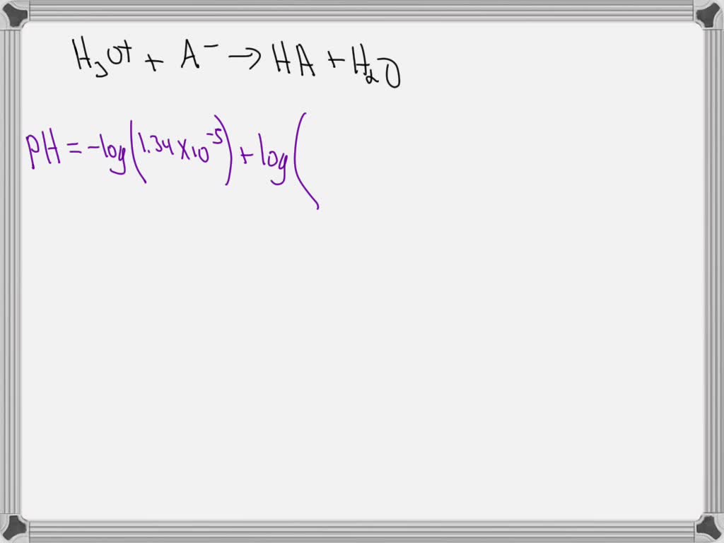 SOLVED: A 1.46 L buffer solution consists of 0.263 M propanoic acid, C2H5COOH, and 0.139 M ...