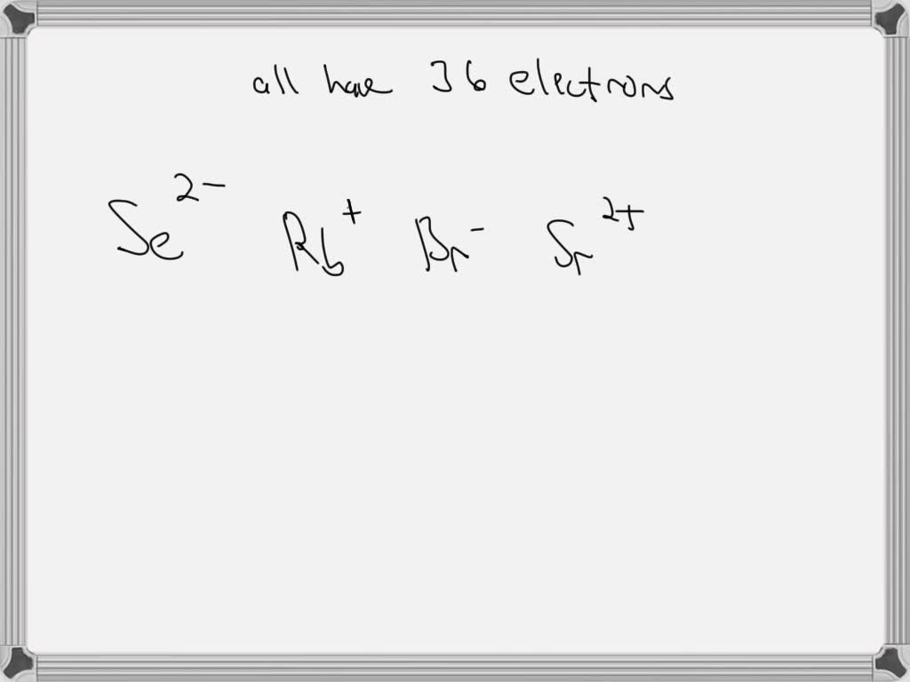 Arrange the following ions in order of increasing ionic radius: bromide ...