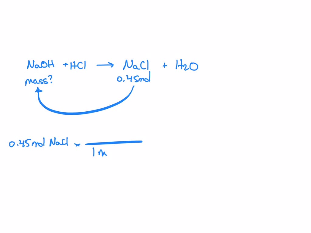 SOLVED: 2Na + 2H,0 -> 2NaOH + H,How many grams of Na are required to produce 5.0 moles of NaOH ...