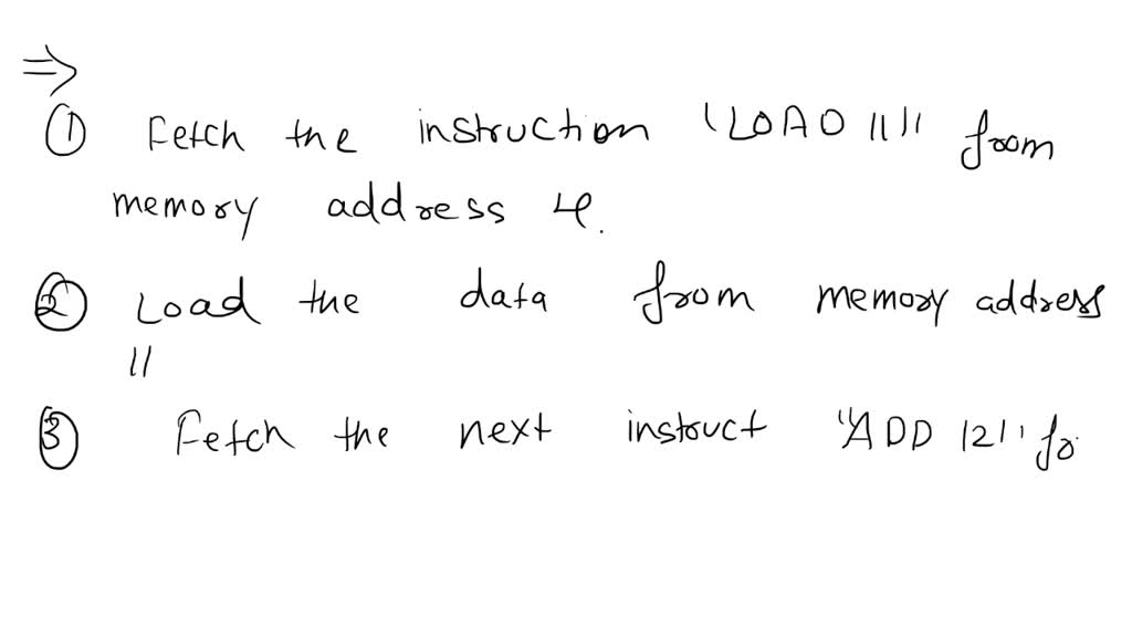 SOLVED: Using the Figure below explain how we can add 4+5 in the processor’s Registers Cycle ...