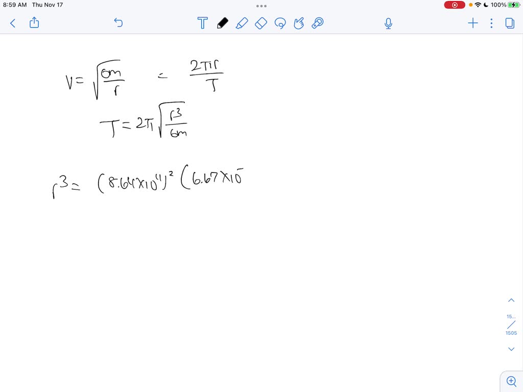 SOLVED: Derive the "Clarke radius," the altitude above the surface of ...