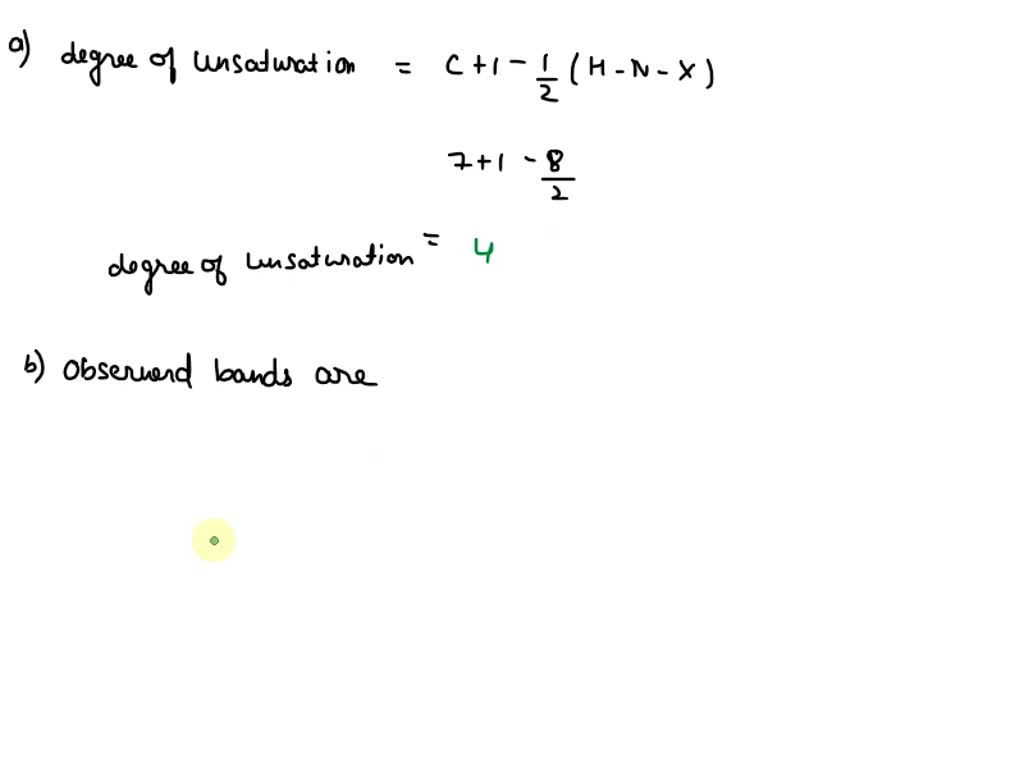 SOLVED: Answer the questions for the compound C7H8O using the IR ...