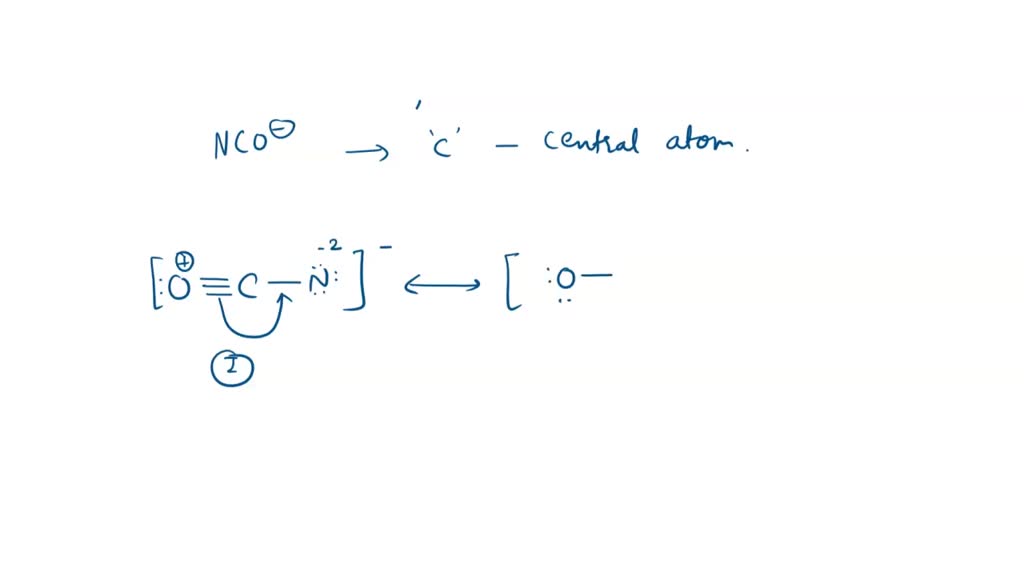 SOLVED: All non-bonding electrons and nonzero formal charges should be ...