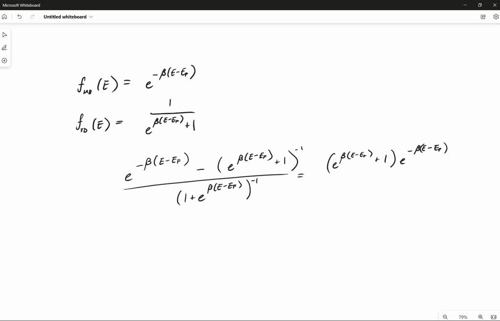 SOLVED: (a) Determine for what energy above EF (in terms of k T ) the ...