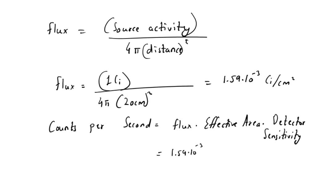 SOLVED: A source with an intensity of 1 Ci is counted with a suitable ...