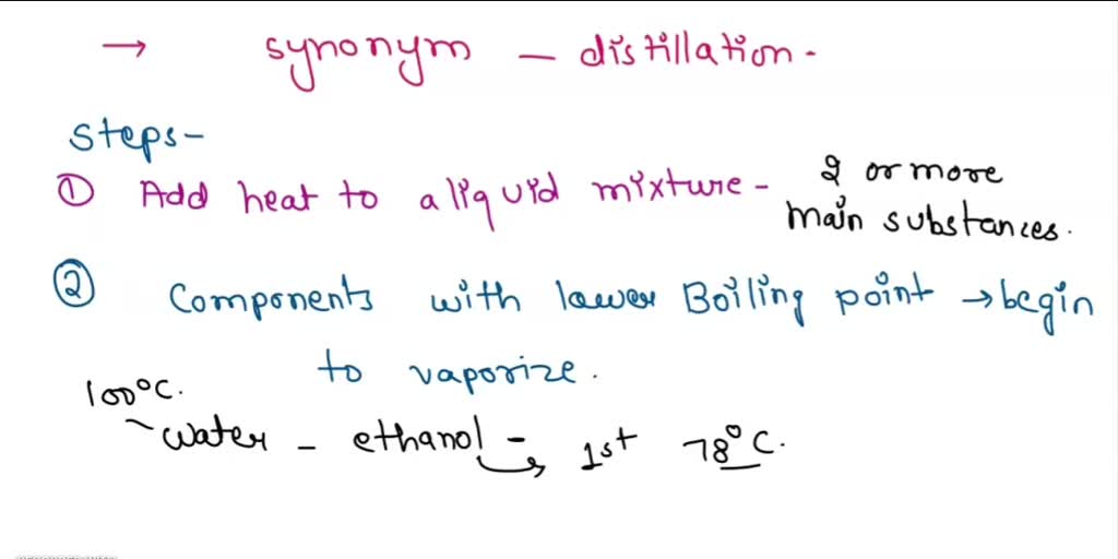 SOLVED:How does the process of fractional distillation take place ...