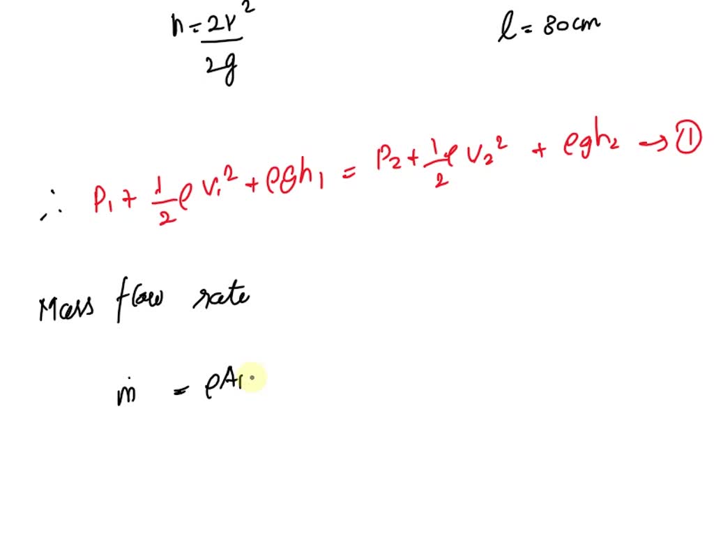 SOLVED: QUESTION 3 Mean velocity of water flowing in circular incline ...