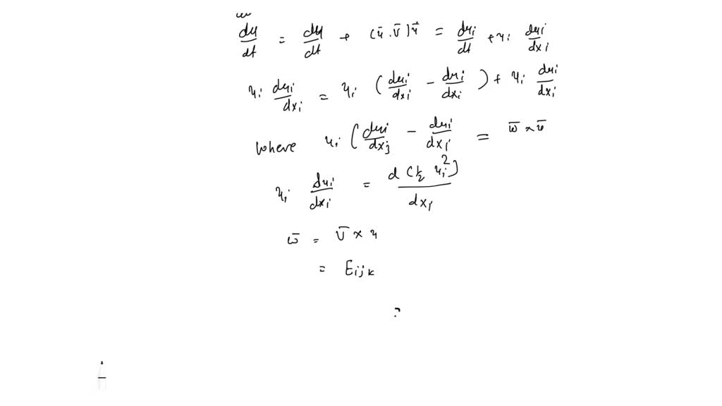 Solved Problem 03 Using The Indicial Notation And Without Using Any Vector Identity Show That 3356
