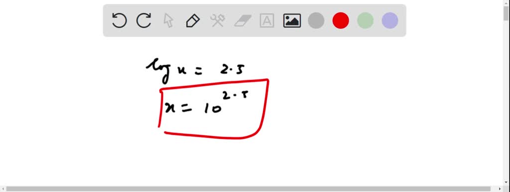 SOLVED: Question 11 The number line below shows a value on a log scale. log(x) What is the value ...