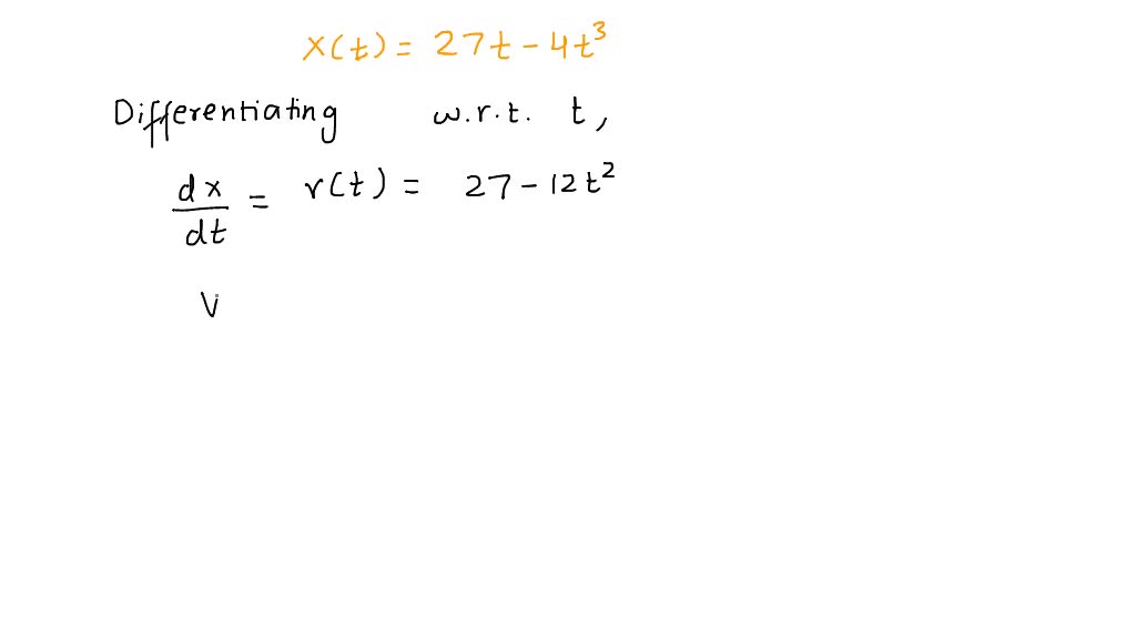 SOLVED: Over a short interval, starting attimet = 0,the coordinate ofa ...