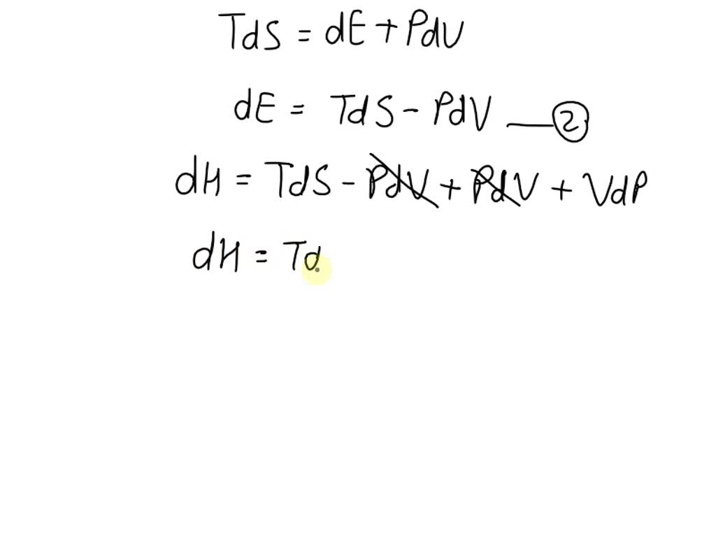 SOLVED: Texts: Hi, Derive and show how the equations can be obtained ...