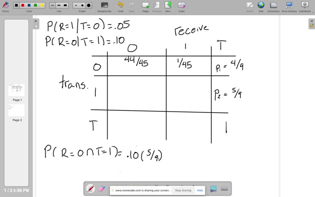 SOLVED: Suppose n=4 nodes and p = 0.3. What is the exact probability ...
